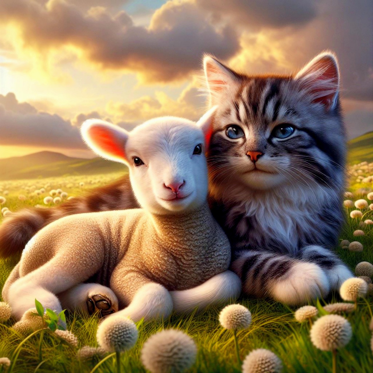 Download Lamb, Cat, Easter. Royalty-Free Stock Illustration Image - Pixabay