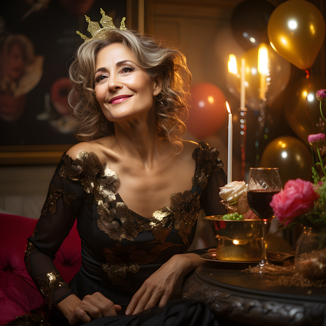 Download Ai Generated, Mature, Woman. Royalty-Free Stock Illustration ...