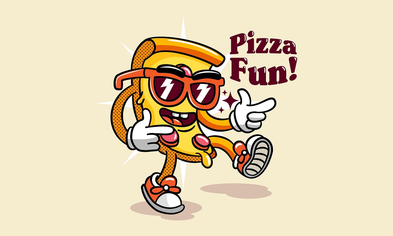 Funny Pizza Clipart