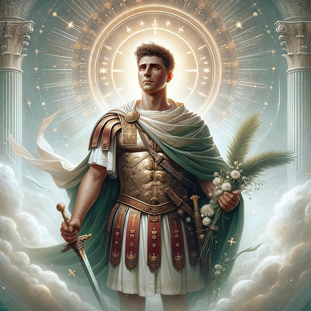 Download Ai Generated, Man, Saint. Royalty-Free Stock Illustration ...