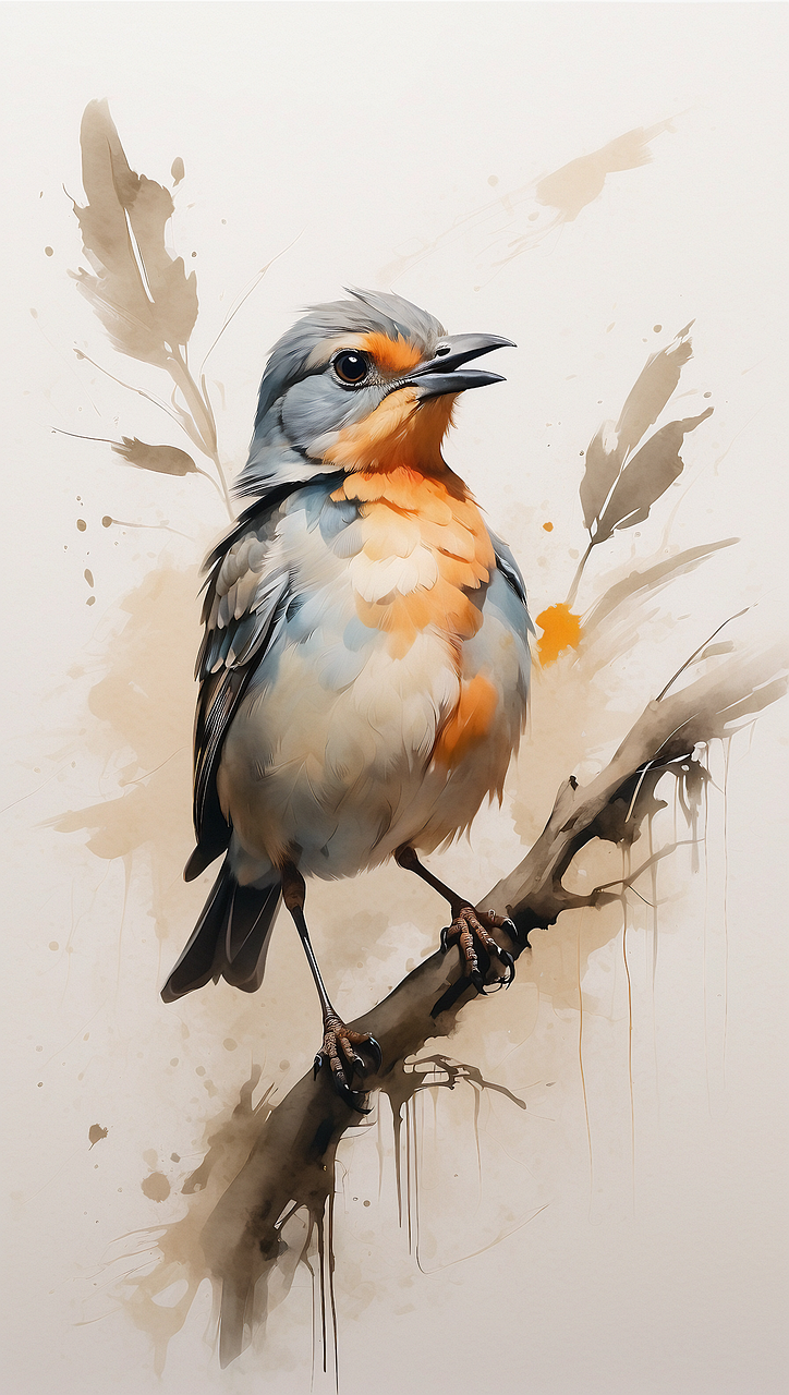 Download Ai Generated, Bird, Feathers. Royalty-Free Stock Illustration ...