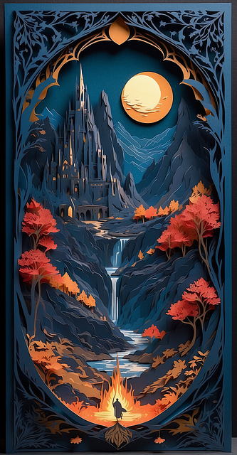 Download Papercut, Papercutting, Fantasy. Royalty-Free Stock ...