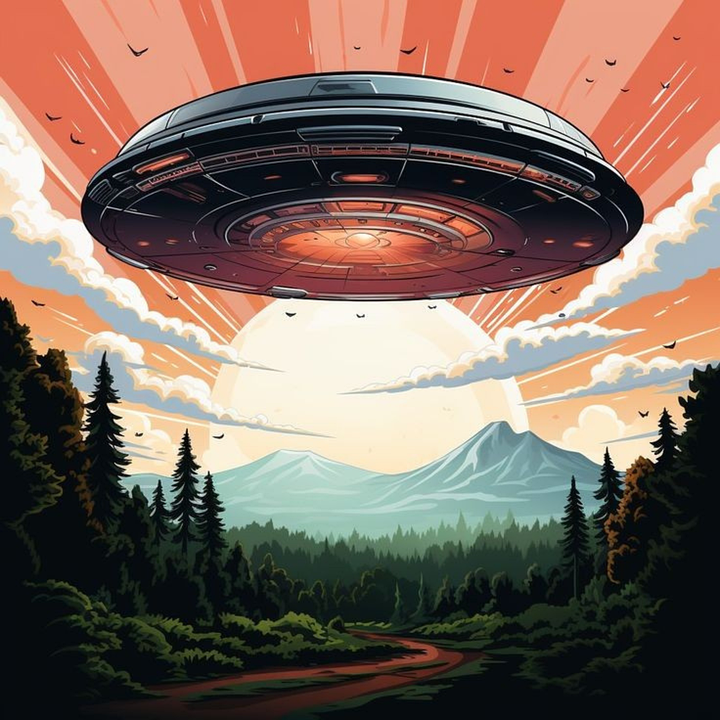 Download Extraterrestrial, Nature, Ufo. Royalty-Free Stock Illustration ...