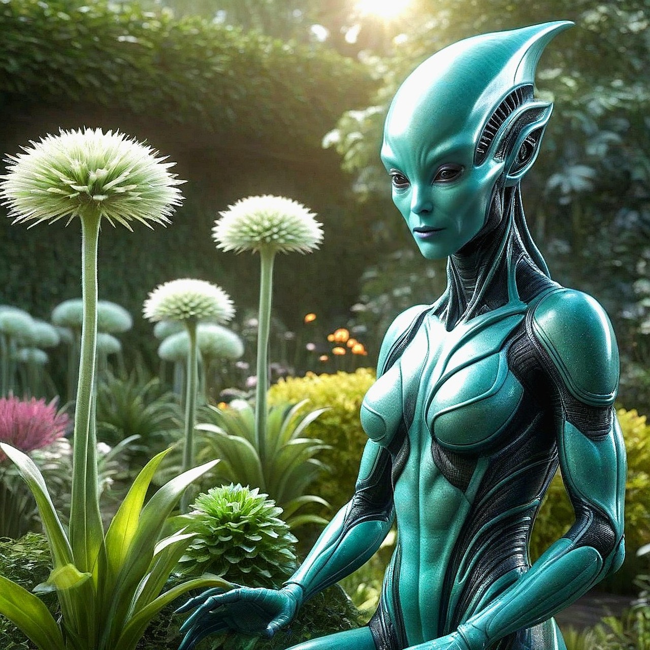 Download Ai Generated Alien Fantasy Royalty Free Stock Illustration 1001
