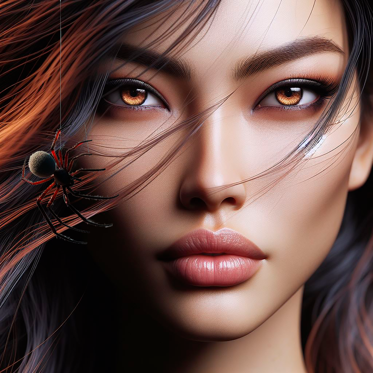 Download Woman, Spider, Pose. Royalty-Free Stock Illustration Image ...