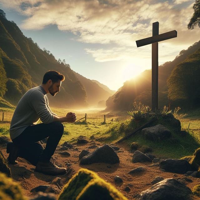 Download Ai Generated, Cross, Jesus. Royalty-Free Stock Illustration ...