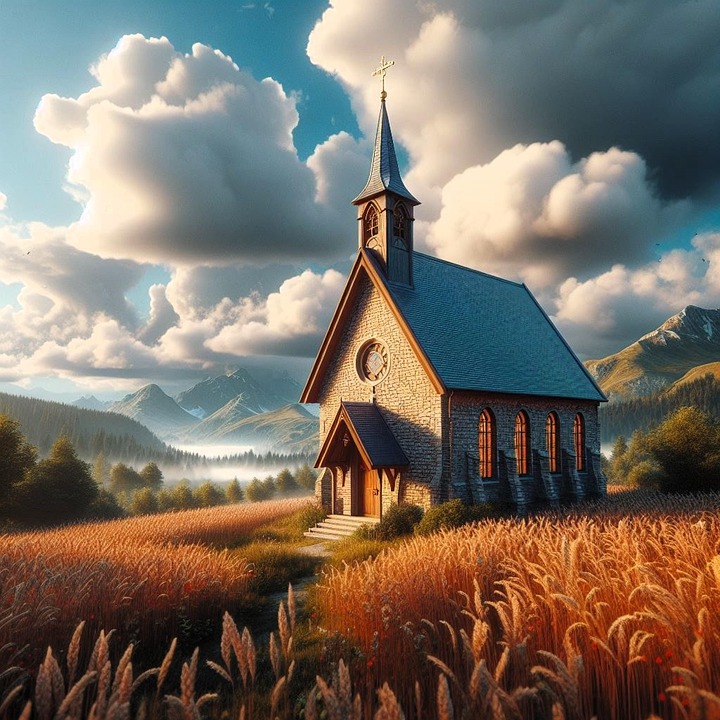 Download Ai Generated, Church, Chapel. Royalty-Free Stock Illustration ...