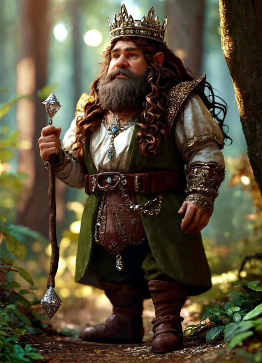 Download Ai Generated, Dwarf, King. Royalty-Free Stock Illustration ...