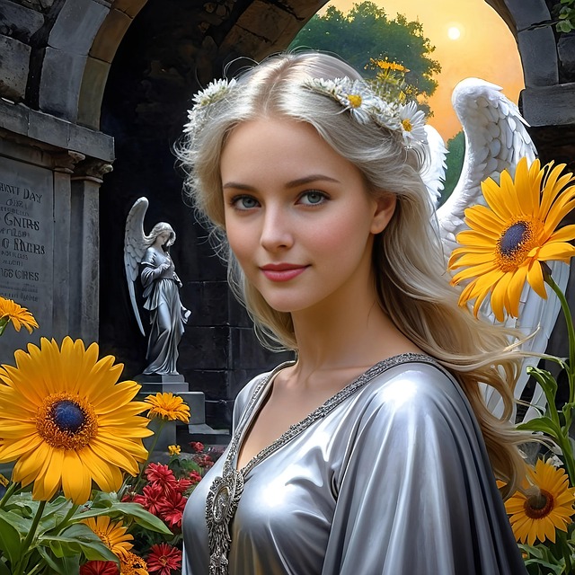 Download Silver, Dress, Angel. Royalty-Free Stock Illustration Image ...