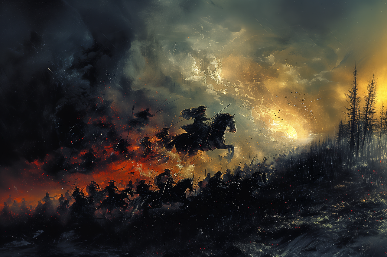 Download The Wild Hunt, Paganism, Pagan. Royalty-Free Stock ...