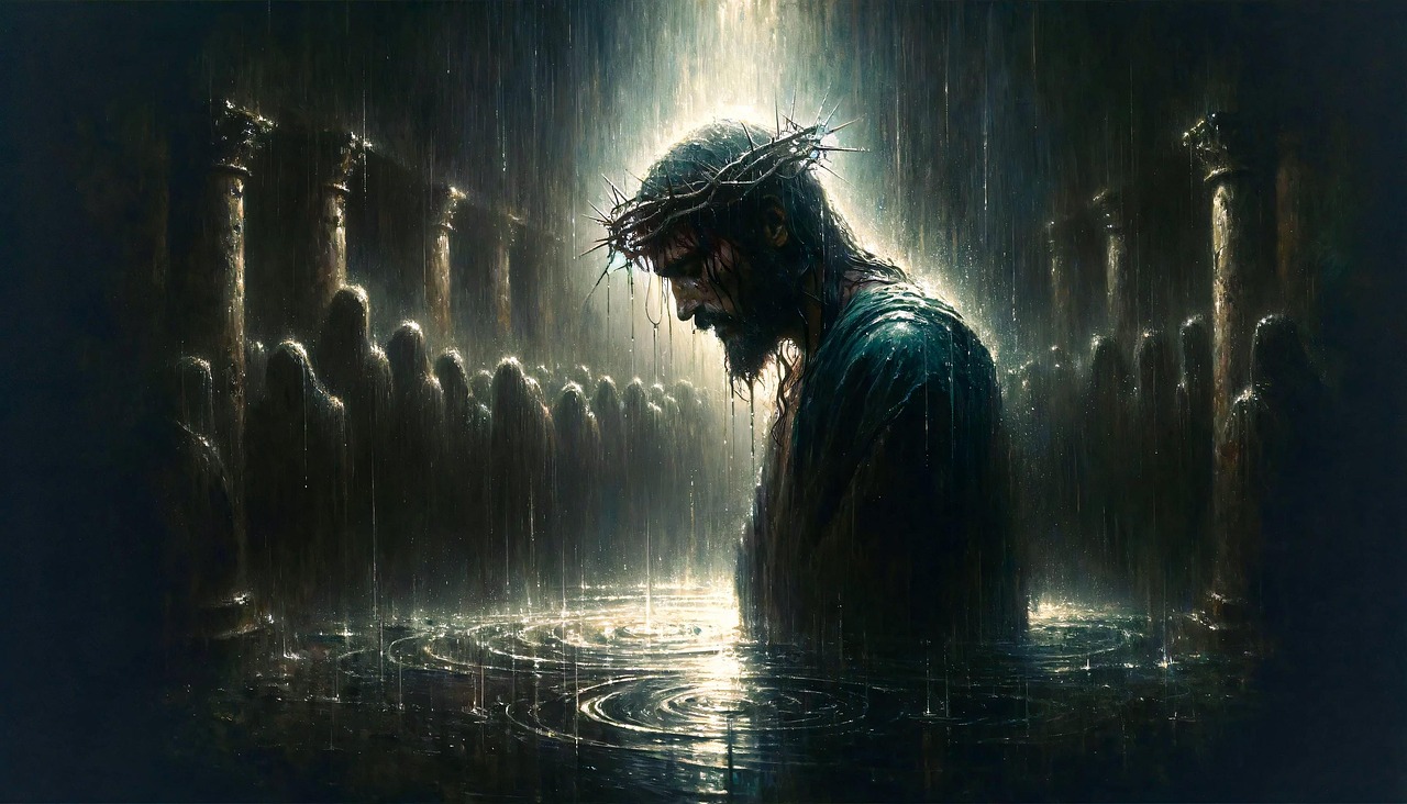 Download Jesus, Savior, Rain. Royalty-Free Stock Illustration Image ...
