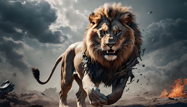 Download Lion, War, Soldier. Royalty-Free Stock Illustration Image ...