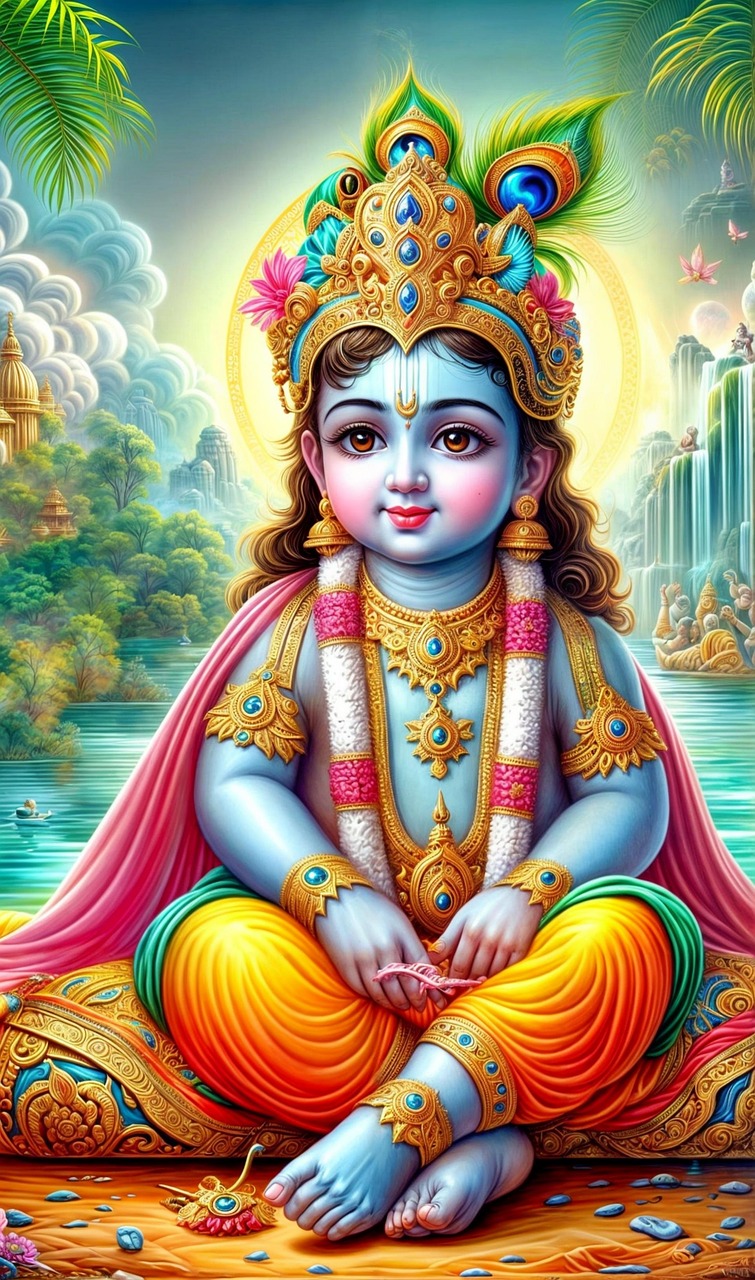 Ai Generiert Krishna Gott - Kostenloses Bild auf Pixabay - Pixabay