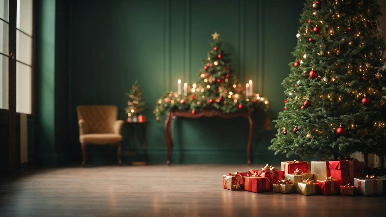 Download Ai Generated, Christmas Tree, Ornaments. Royalty-Free Stock ...