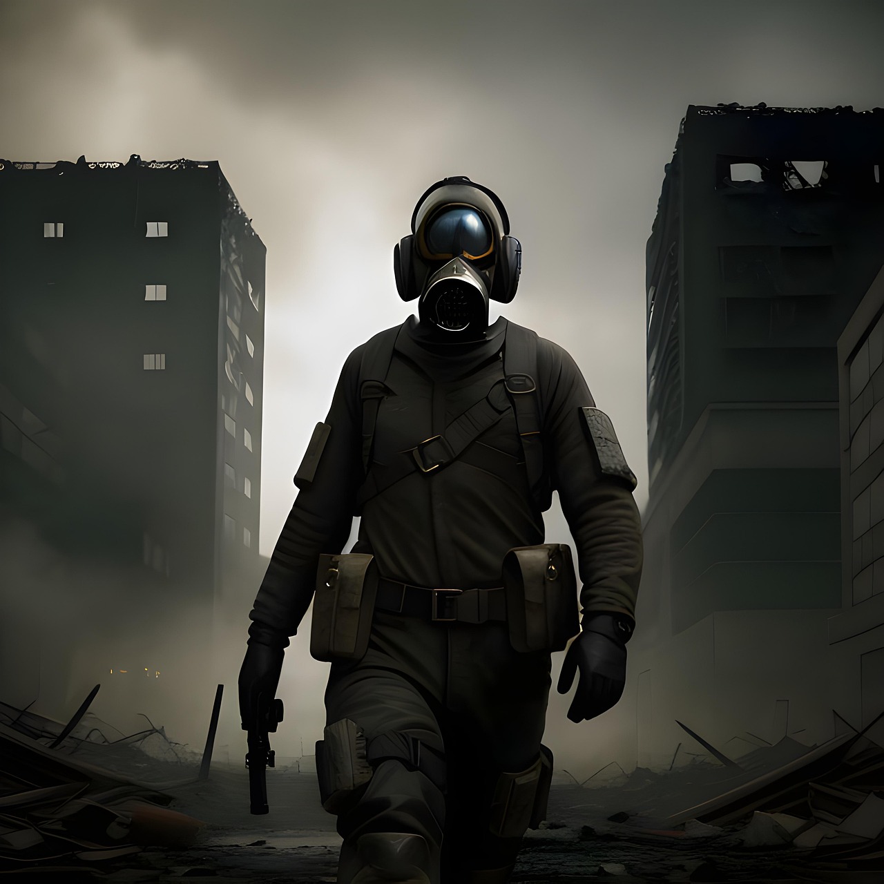 Download Ai Generated, Soldier, Apocalypse. Royalty-Free Stock ...