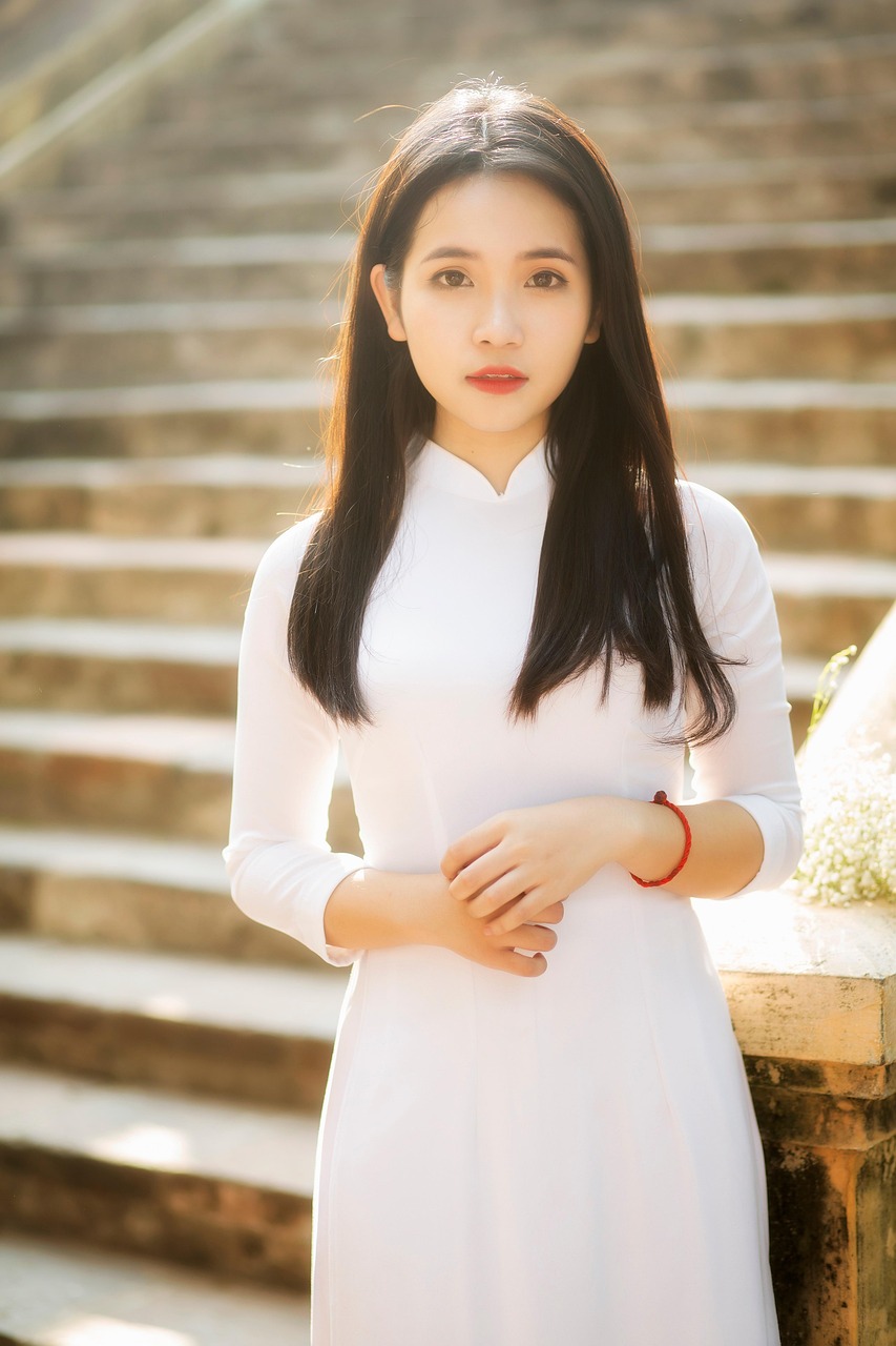 Ao Dai Lovely Girl Free Photo On Pixabay Pixabay