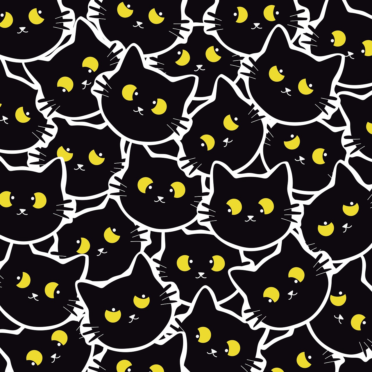 Download Cat, Pattern, Pet. Royalty-Free Stock Illustration Image - Pixabay