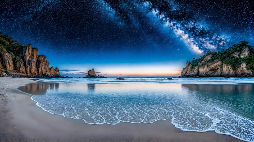 Beach Sea Mountains - Free photo on Pixabay - Pixabay