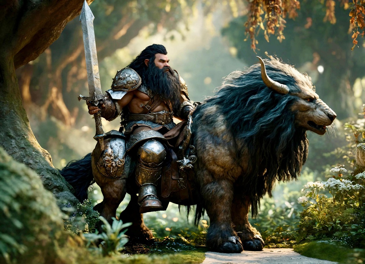 Download Forest, Dwarf, Warrior. Royalty-Free Stock Illustration Image ...