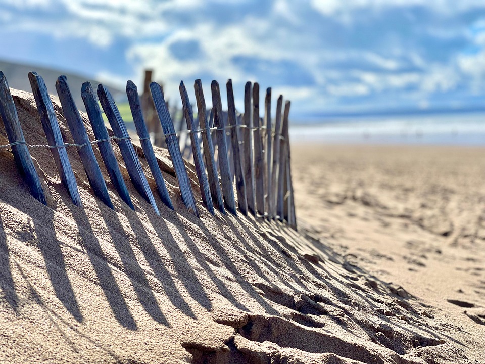 Fence Shadows Sea - Free photo on Pixabay - Pixabay