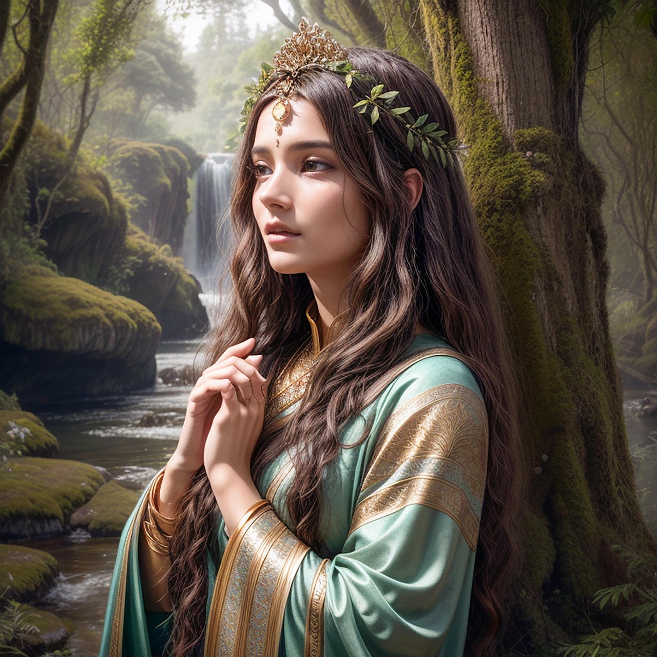 Download Ai Generated Woman Face Royalty Free Stock Illustration
