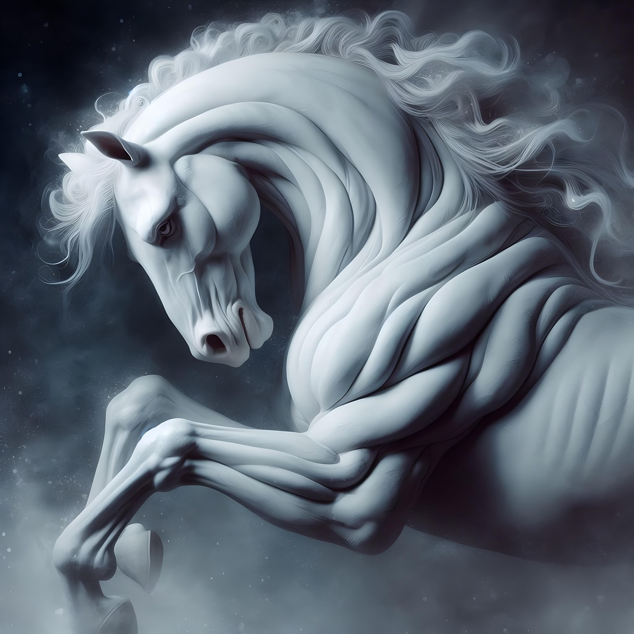 Caballo Muscular Fuerte - Imagen gratis en Pixabay
