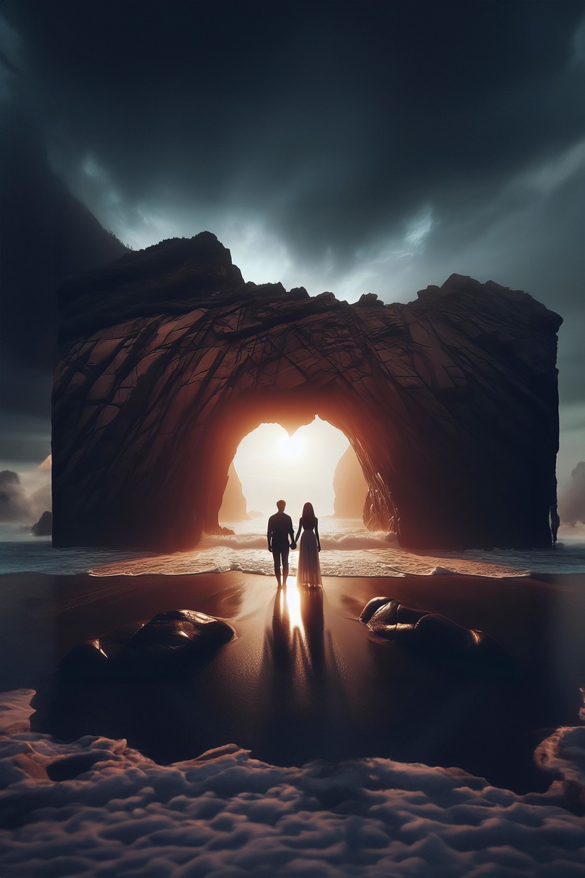 Download Ai Generated, Romance, Couple. Royalty-Free Stock Illustration ...