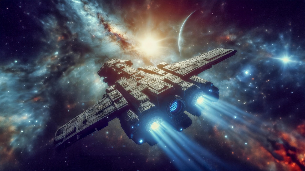 Download Ai Generated, Spaceship, Space. Royalty-Free Stock ...