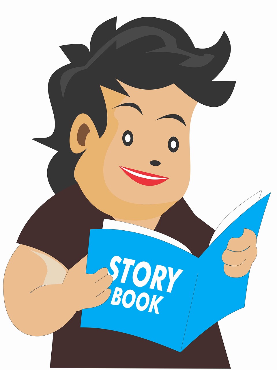 Download Boy, Book, Story. Royalty-Free Stock Illustration Image - Pixabay