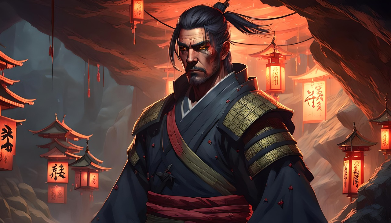 Download Ai Generated, Man, Samurai. Royalty-Free Stock Illustration ...
