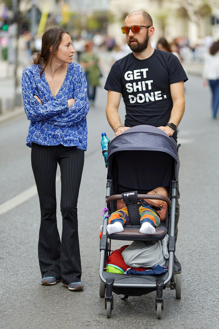 Family Couple Stroller - Free photo on Pixabay