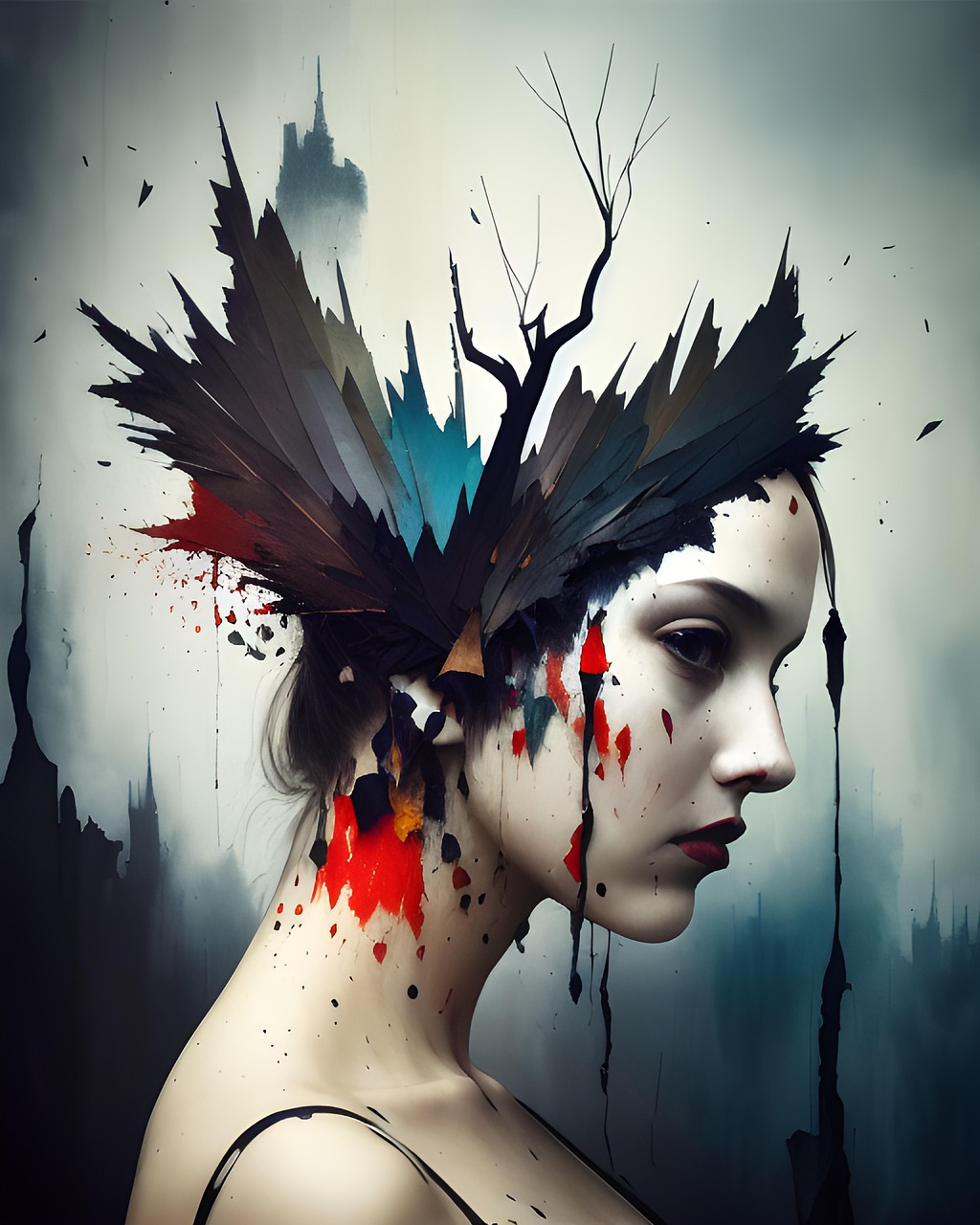 Download Woman, Face, Surreal. Royalty-Free Stock Illustration Image ...