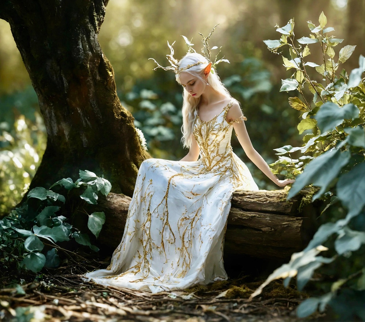 Download Ai Generated, Elf, Woman. Royalty-Free Stock Illustration ...