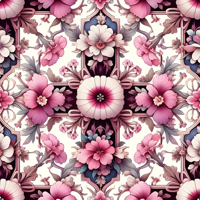 Download Flowers, Pattern, Leaves. Royalty-Free Stock Illustration ...
