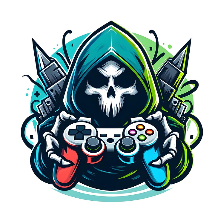 Download Logo, Gaming, Technology. Royalty-Free Stock Illustration ...