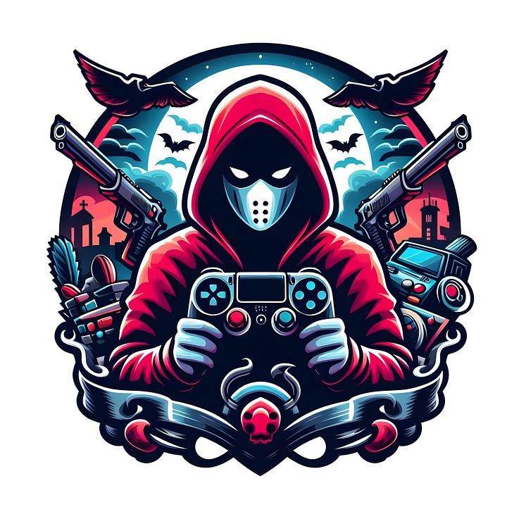 Download Logo, Gaming, Technology. Royalty-Free Stock Illustration ...