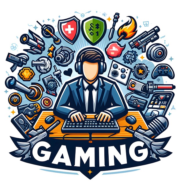 Download Logo, Gaming, Technology. Royalty-Free Stock Illustration ...