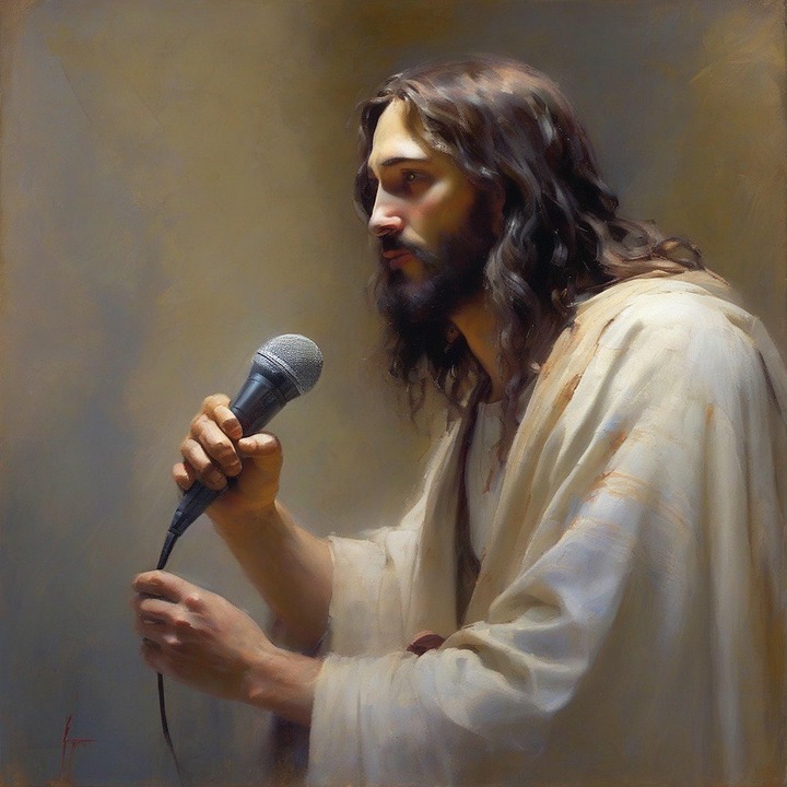 Jesus Mikrofon Parabel - Kostenloses Bild auf Pixabay - Pixabay