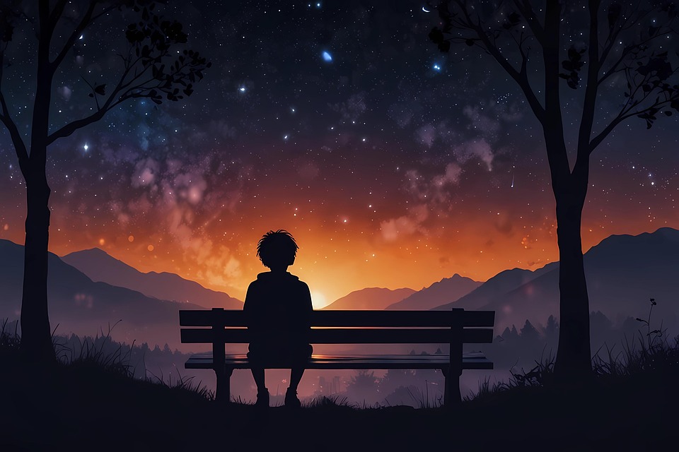 Download Boy, Child, Sunset. Royalty-Free Stock Illustration Image ...