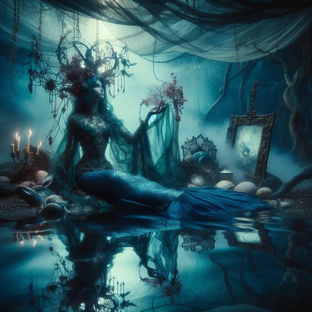 Download Ai Generated, Woman, Mermaid. Royalty-Free Stock Illustration ...