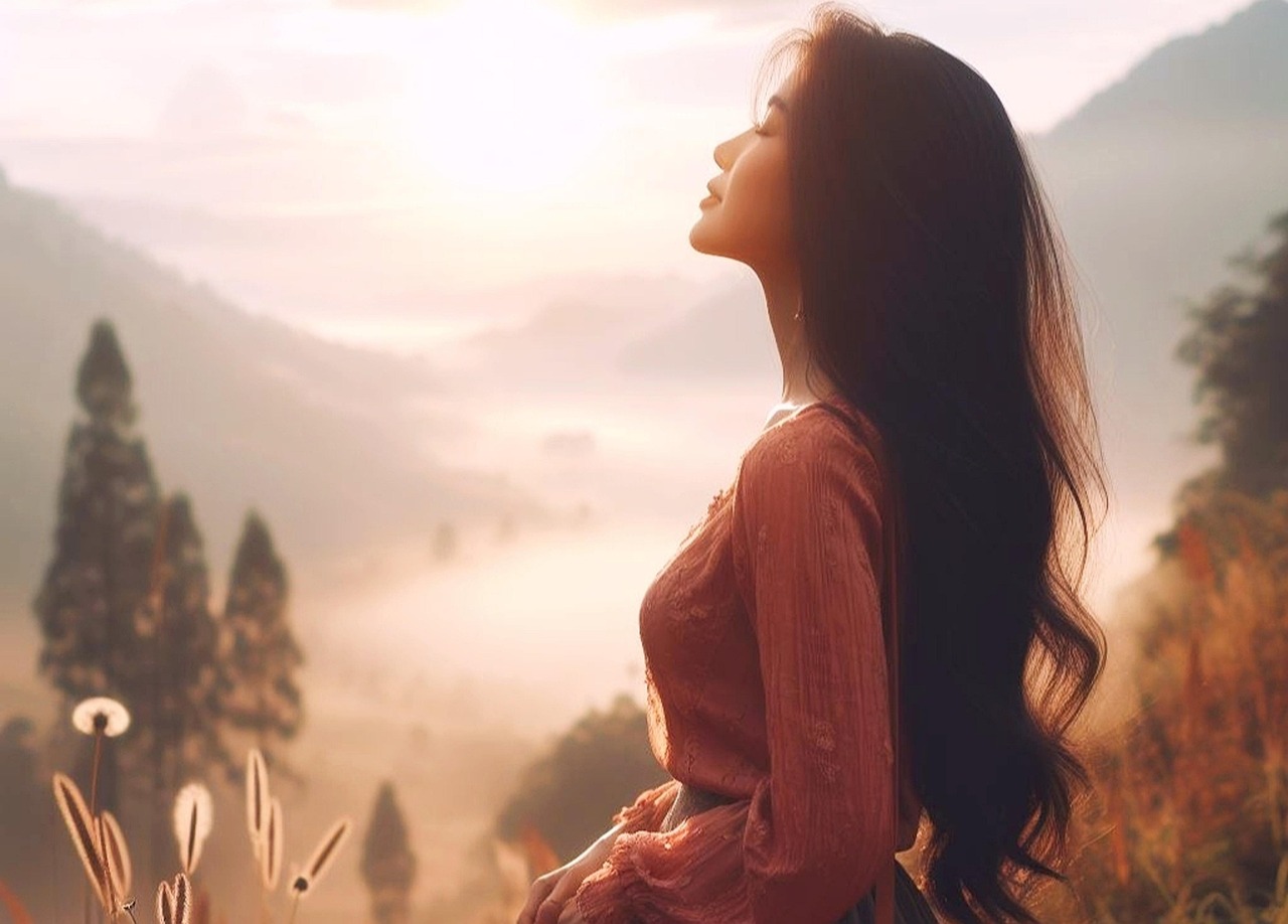 Download Woman, Peace, People. Royalty-Free Stock Illustration Image ...