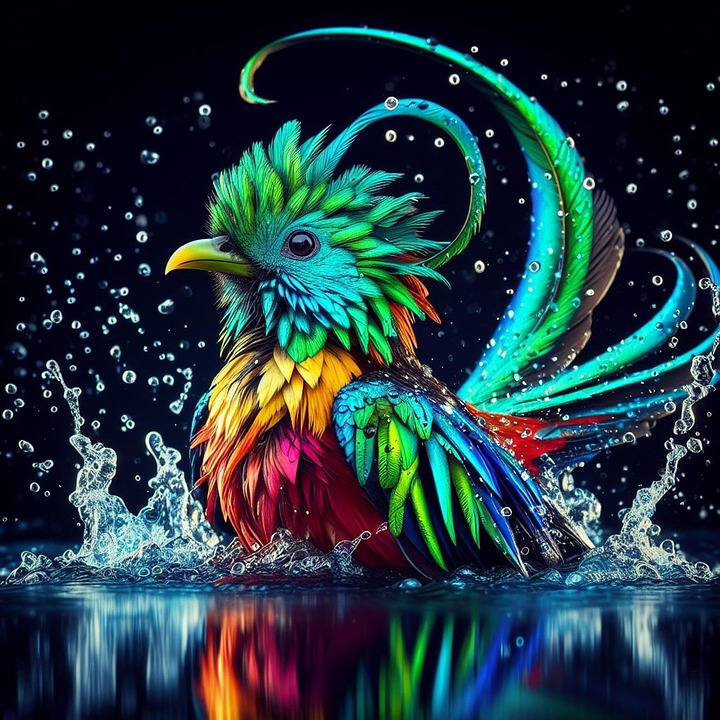 Download Quetzal Bird, Maya, Aztec. Royalty-Free Stock Illustration ...