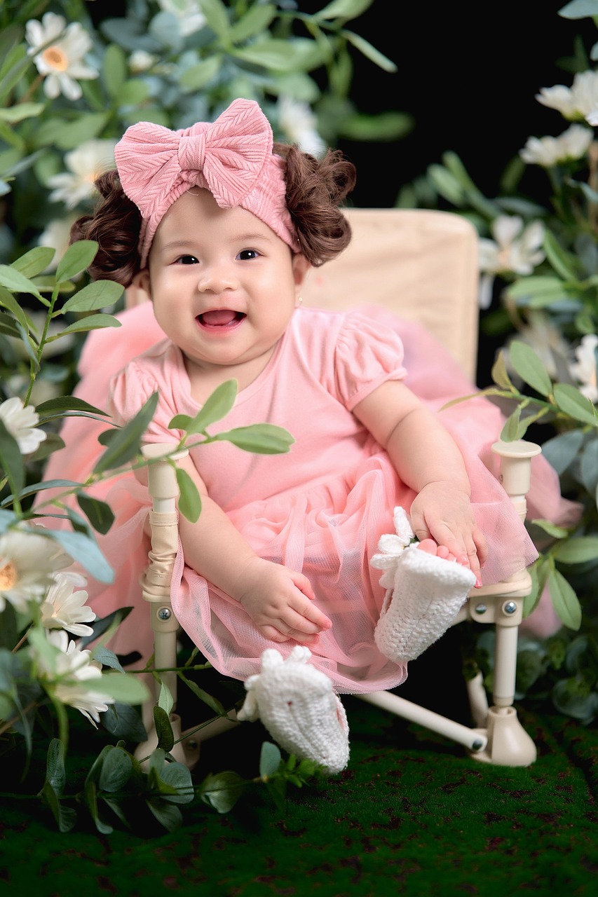 Kleines Mädchen Baby Blumen - Kostenloses Foto auf Pixabay - Pixabay