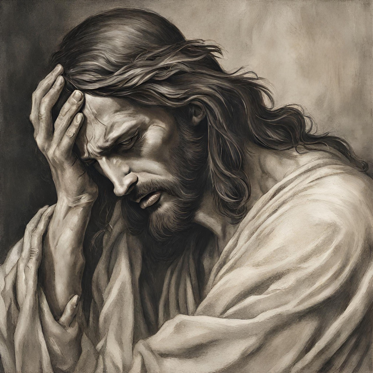 Ai Generado Jesús Dolor - Imagen gratis en Pixabay - Pixabay