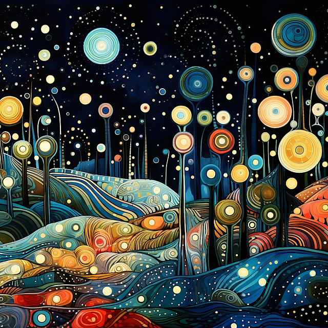 Download Night Landscape, Surreal, Dream World. Royalty-Free Stock ...