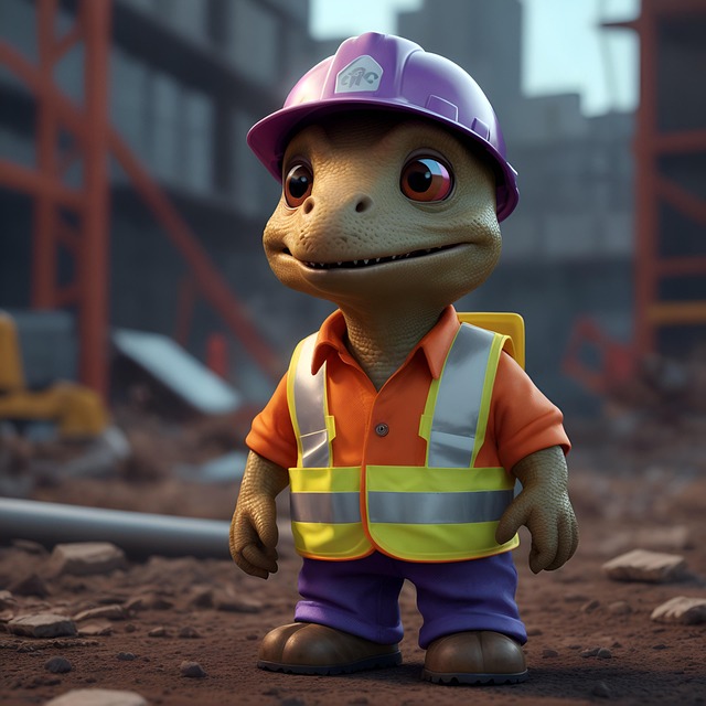 Download Ai Generated, Dinosaur, Worker. Royalty-Free Stock ...