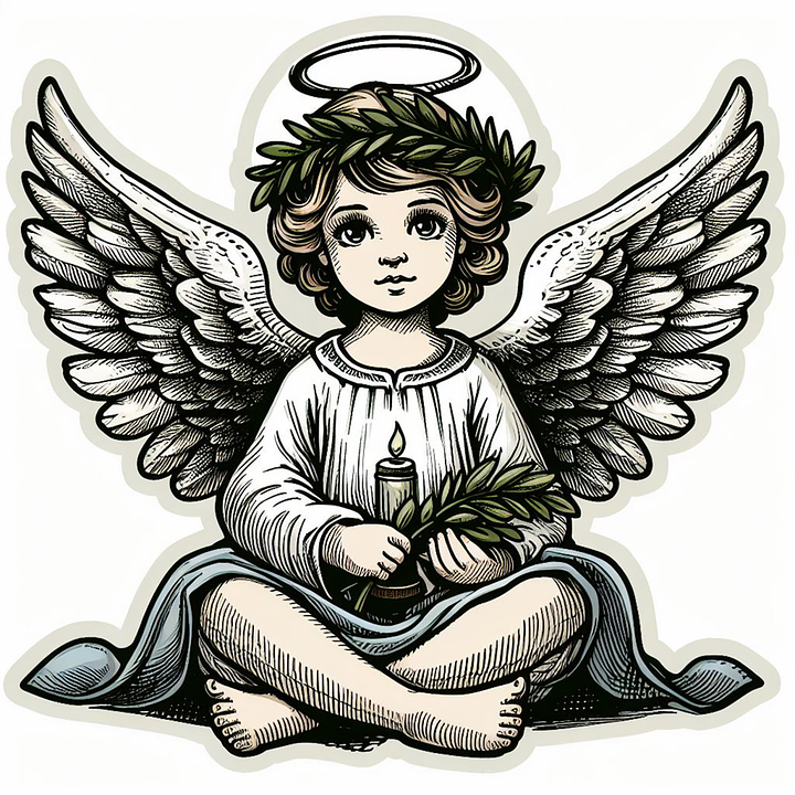 Download Angel, Wings, Hello. Royalty-Free Stock Illustration Image ...