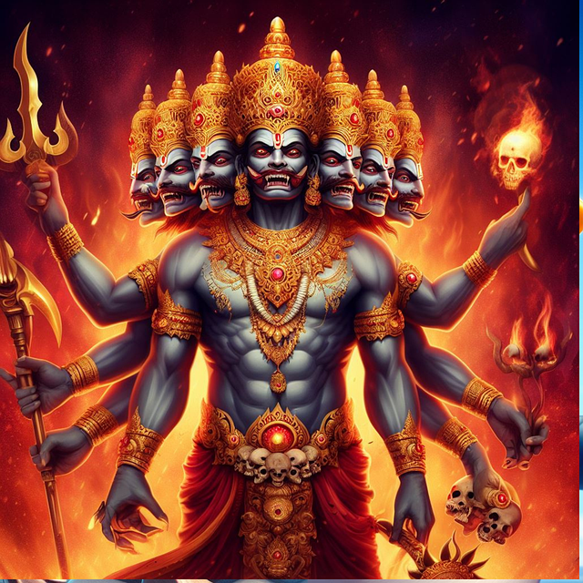 Download Ravana The Destroyer, Ravan, Ravan Thekidnapper. Royalty-Free ...