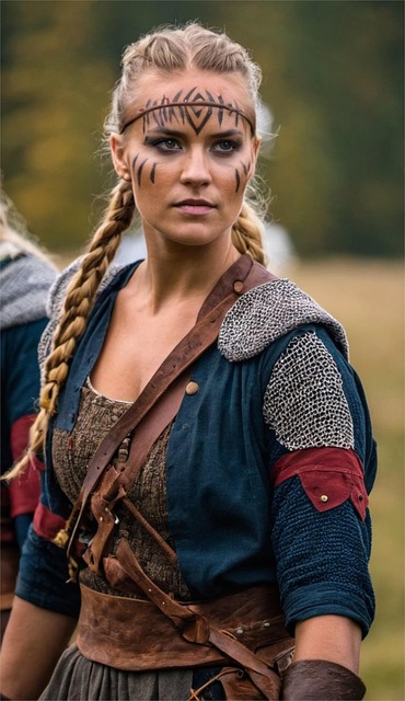 Download Ai Generated, Woman, Vikings. Royalty-Free Stock Illustration ...
