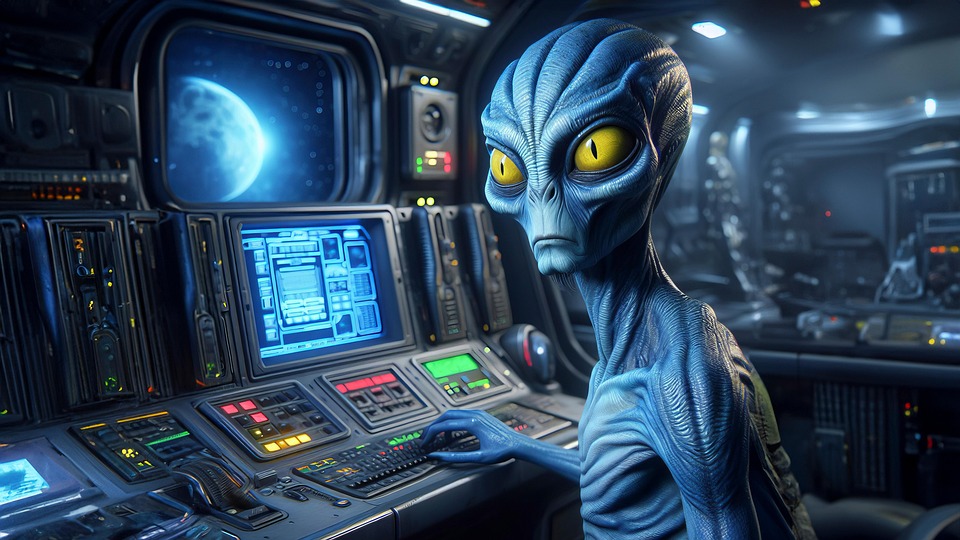 Download Ai Generated, Alien, Creature. Royalty-Free Stock Illustration ...